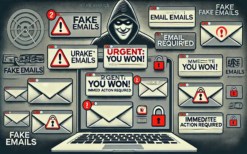 Wie erkennt man Fake Mails und wie sollte man darauf reagieren? | eMail